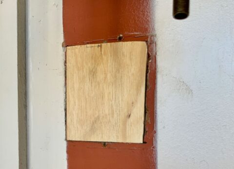 How to Fix a Hole in Board and Batten Siding - South House Designs