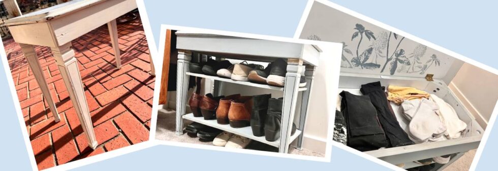Easy How To: Bench With Shoe Storage to Solve Your Small Closet Woes ...