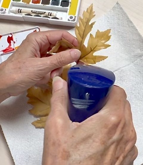 How to Add Easy Color to Artificial or Faux Flowers - South House Designs