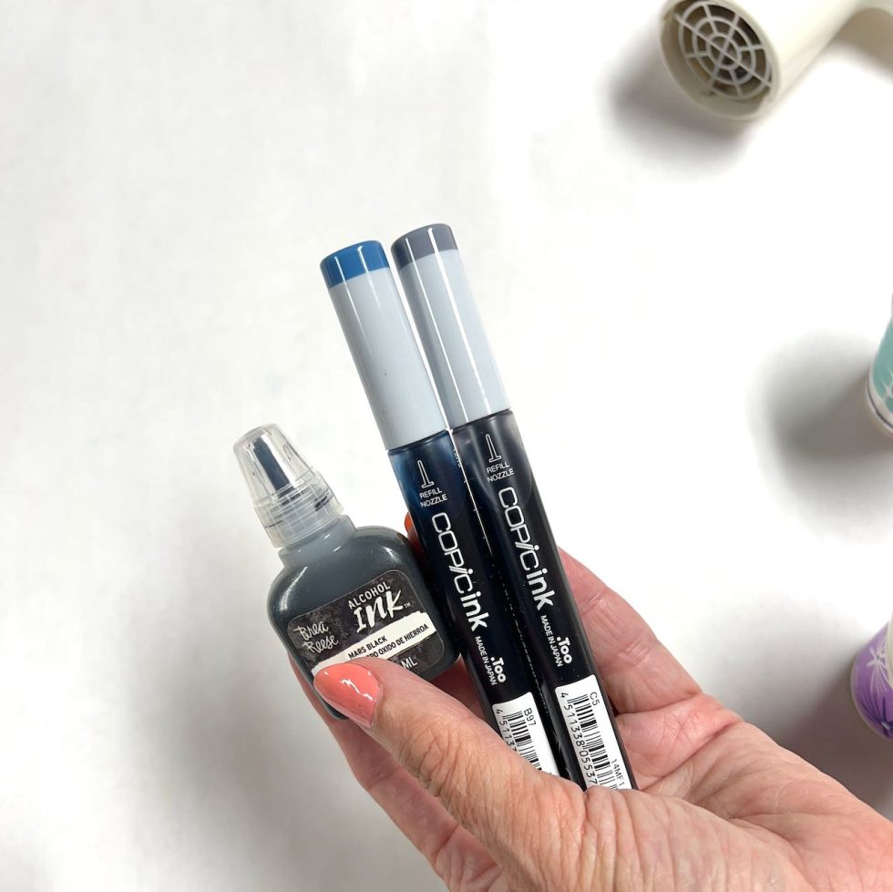 Make Stunning, Unique Alcohol Ink Christmas Ornaments DIY - South House ...