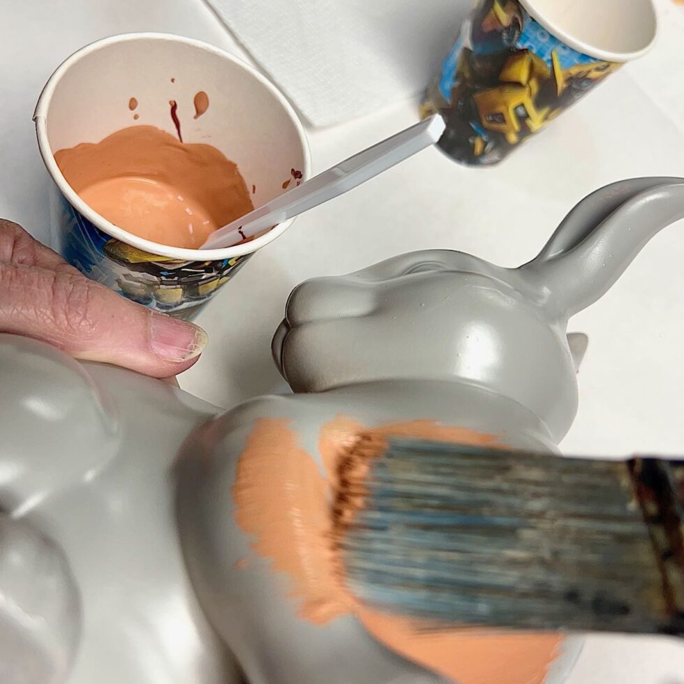 How To Turn a Ceramic Rabbit Into the Best Terracotta Bunny - South ...