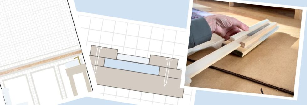 Easy Hack to DIY Unique, Modern Trim Molding for Walls - South House ...