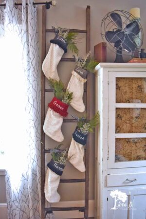 Great Ways to Hang Christmas Stockings With No Mantel - South House Designs