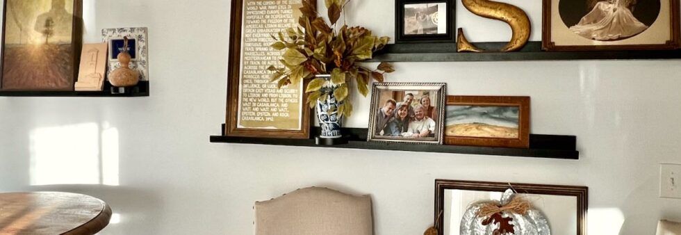 Easy DIY Picture Ledge With the BEST Game-Changing Twist - South House ...