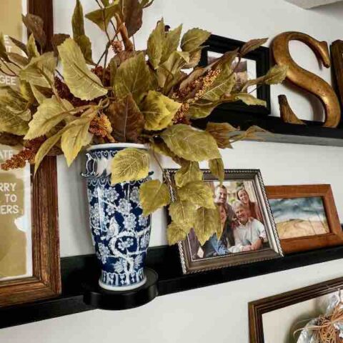 Easy DIY Picture Ledge With the BEST Game-Changing Twist - South House ...