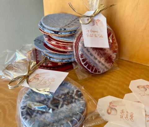Easy How To: Transform Old Sweaters into Cozy DIY Coasters - South ...