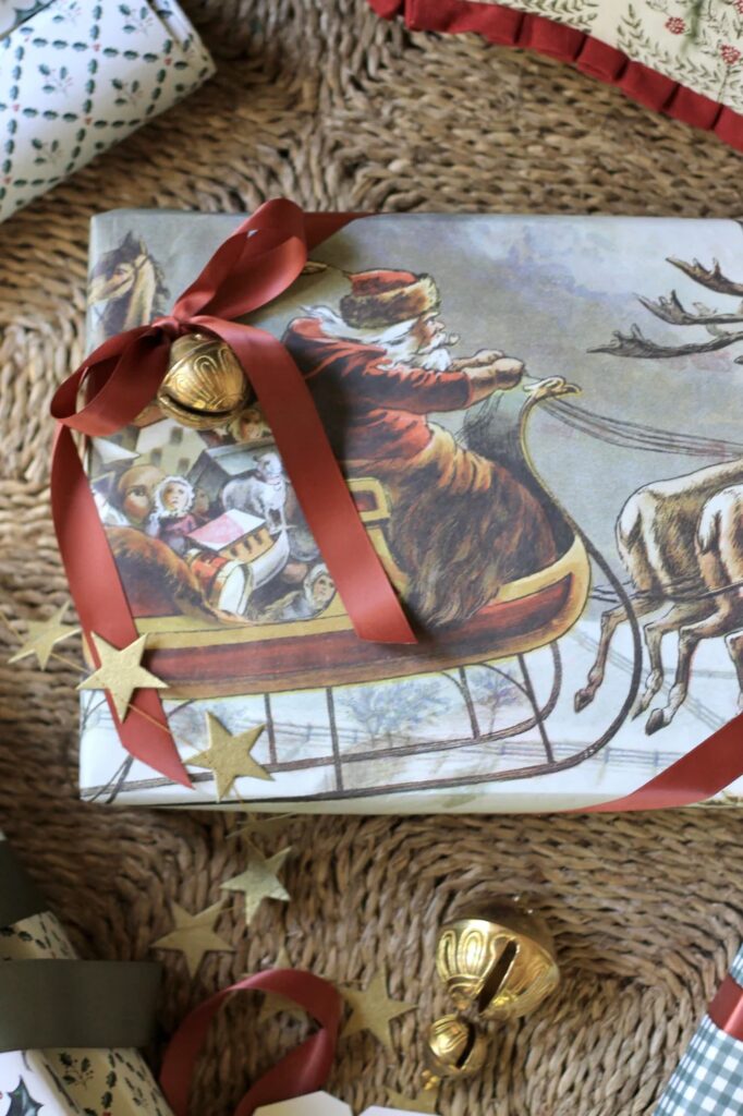 Love the Wrapping Paper? Love it More as Christmas Artwork - South ...