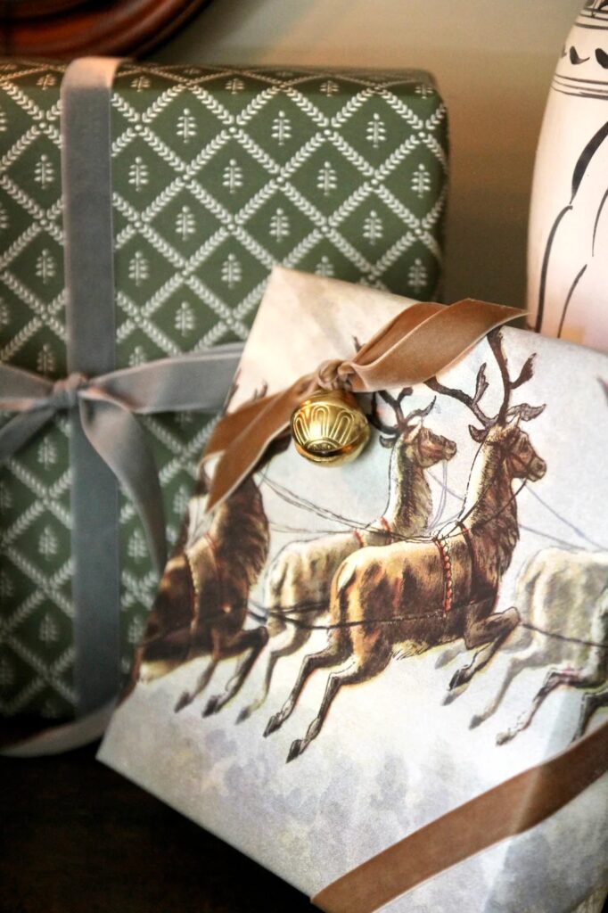 Love the Wrapping Paper? Love it More as Christmas Artwork - South ...